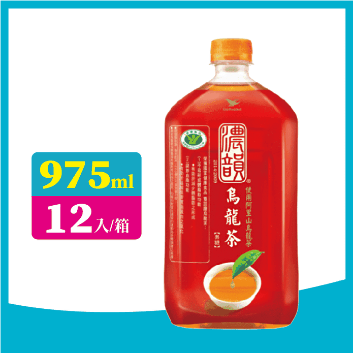 【統一】濃韻烏龍茶 975ml (12瓶/箱) 國家健康食品雙認證 － 生活市集